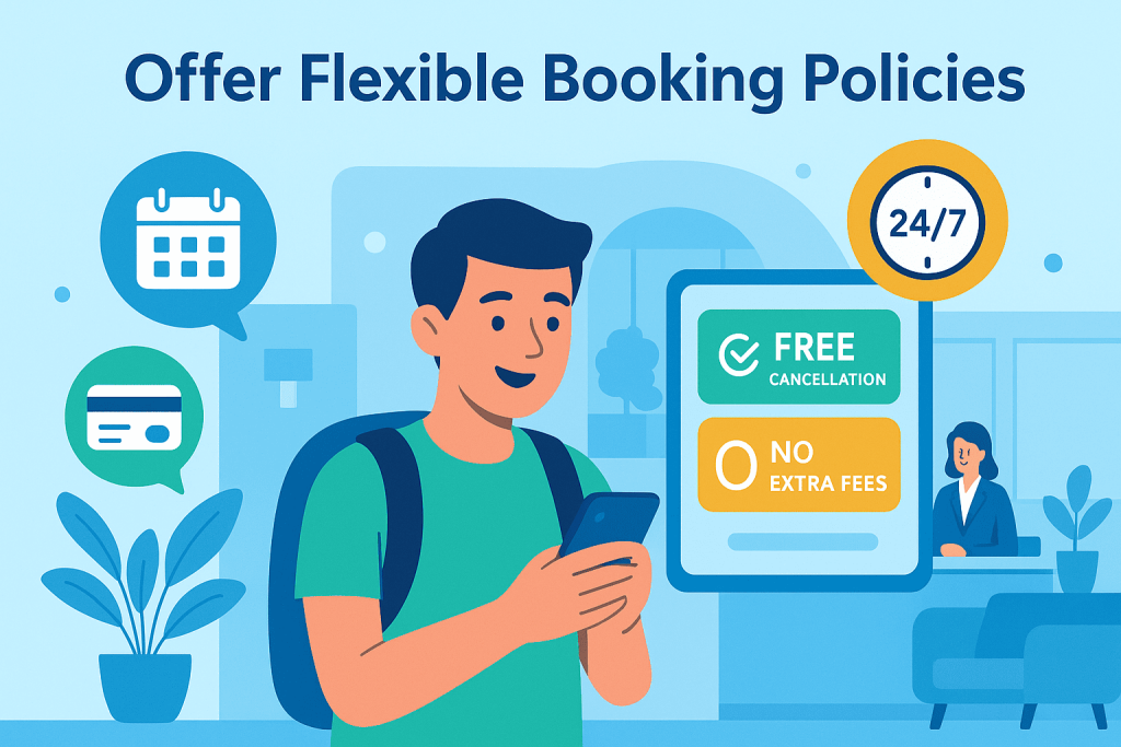 Offer Flexible Booking Policies - Saasaro