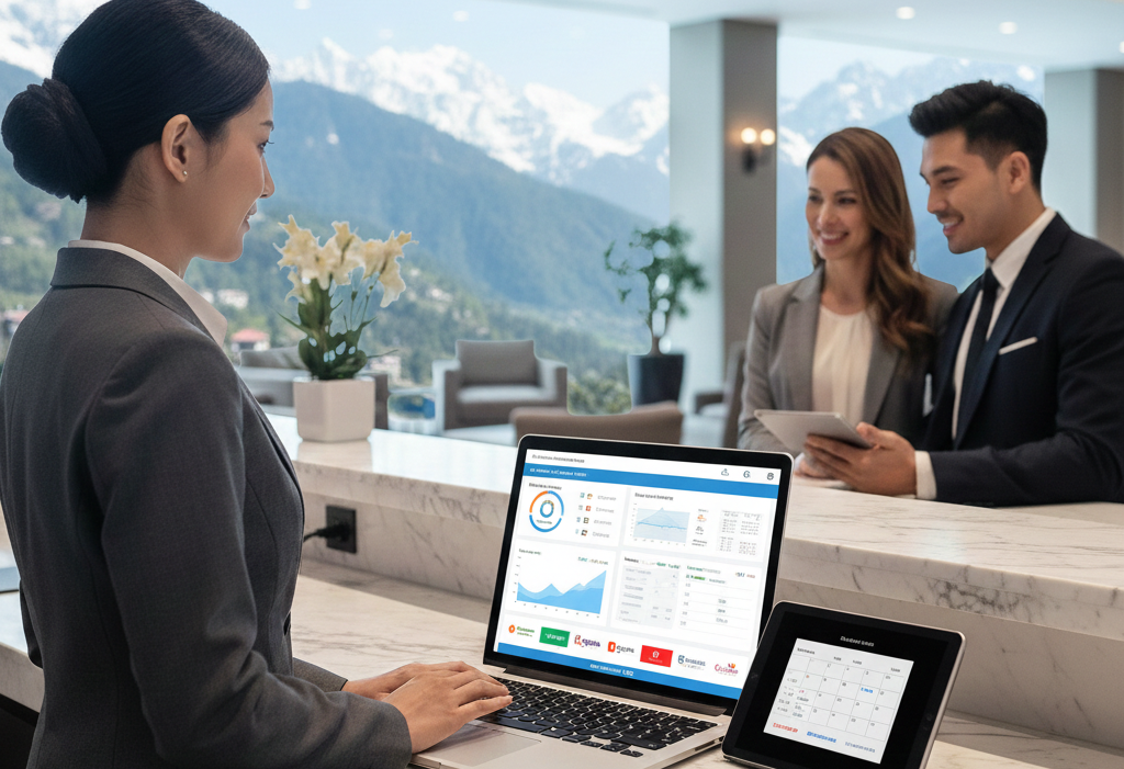 Best Hotel Software & Channel Manager in Manali - Saasaro